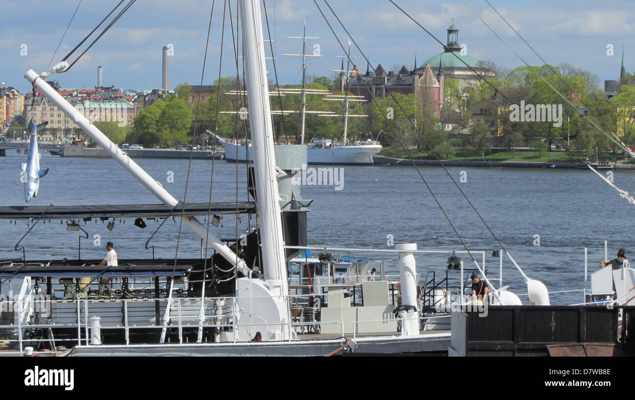 spring in Stockholm city centre sweden Stock Photo - Alamy