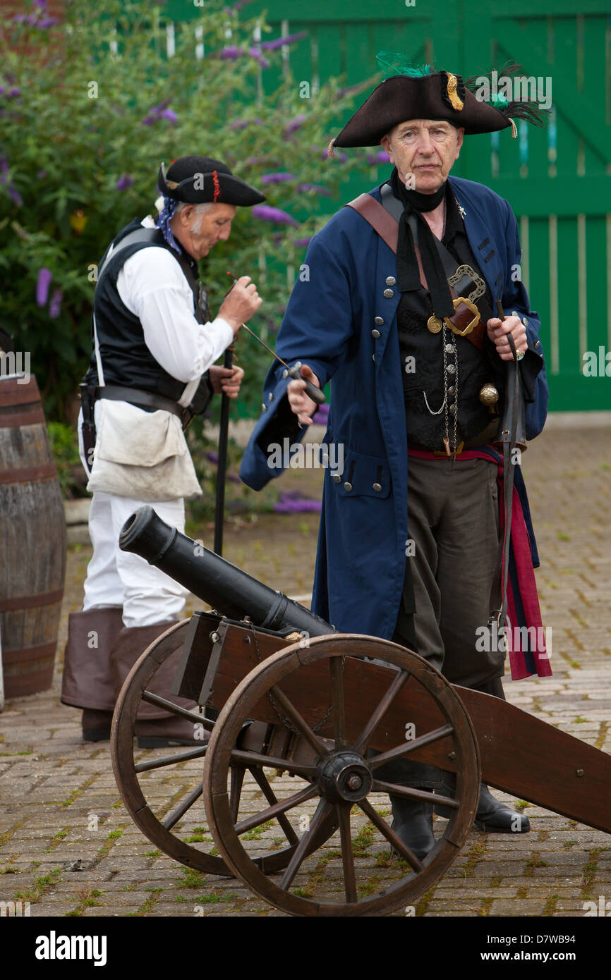 A demonstration of musketry and artillery at the Hartlepool Maritime ...