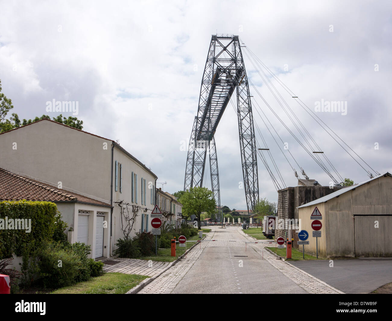 Transporter bridge rochefort charente maritime hi-res stock photography ...