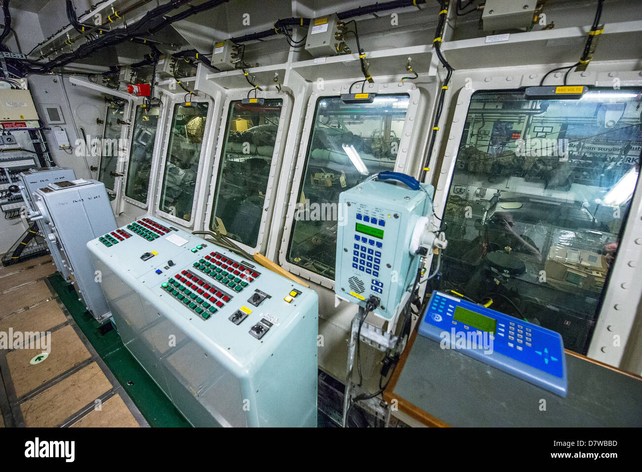 Vehicle Deck HMS Bulwark Stock Photo - Alamy