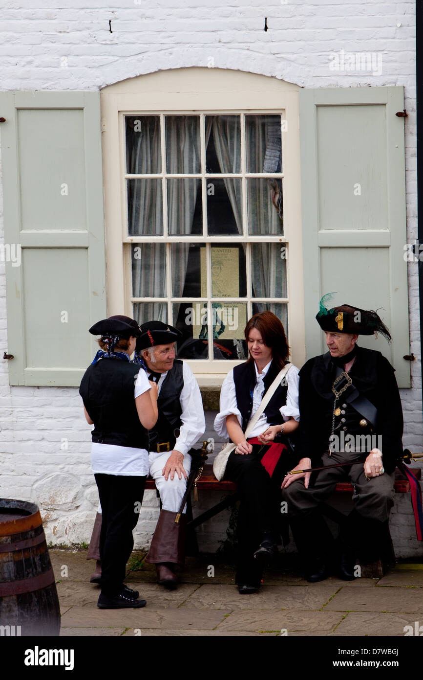 A demonstration of musketry and artillery at the Hartlepool Maritime ...