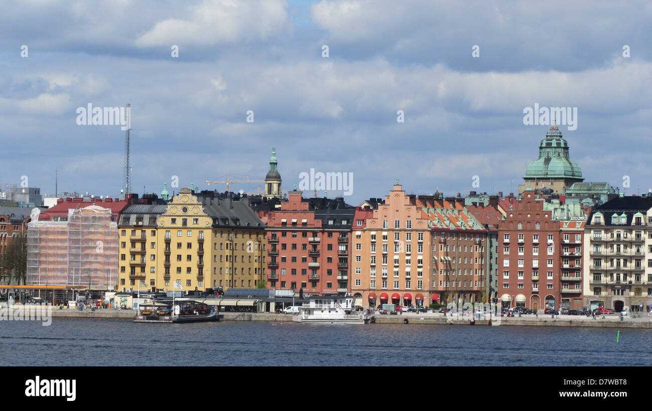 spring in Stockholm city centre sweden Stock Photo - Alamy