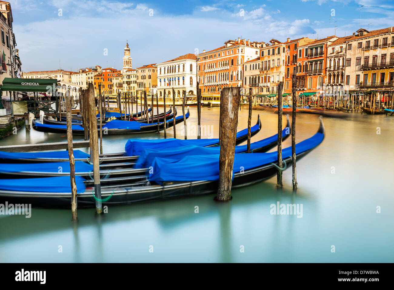Venice water street hi-res stock photography and images - Alamy
