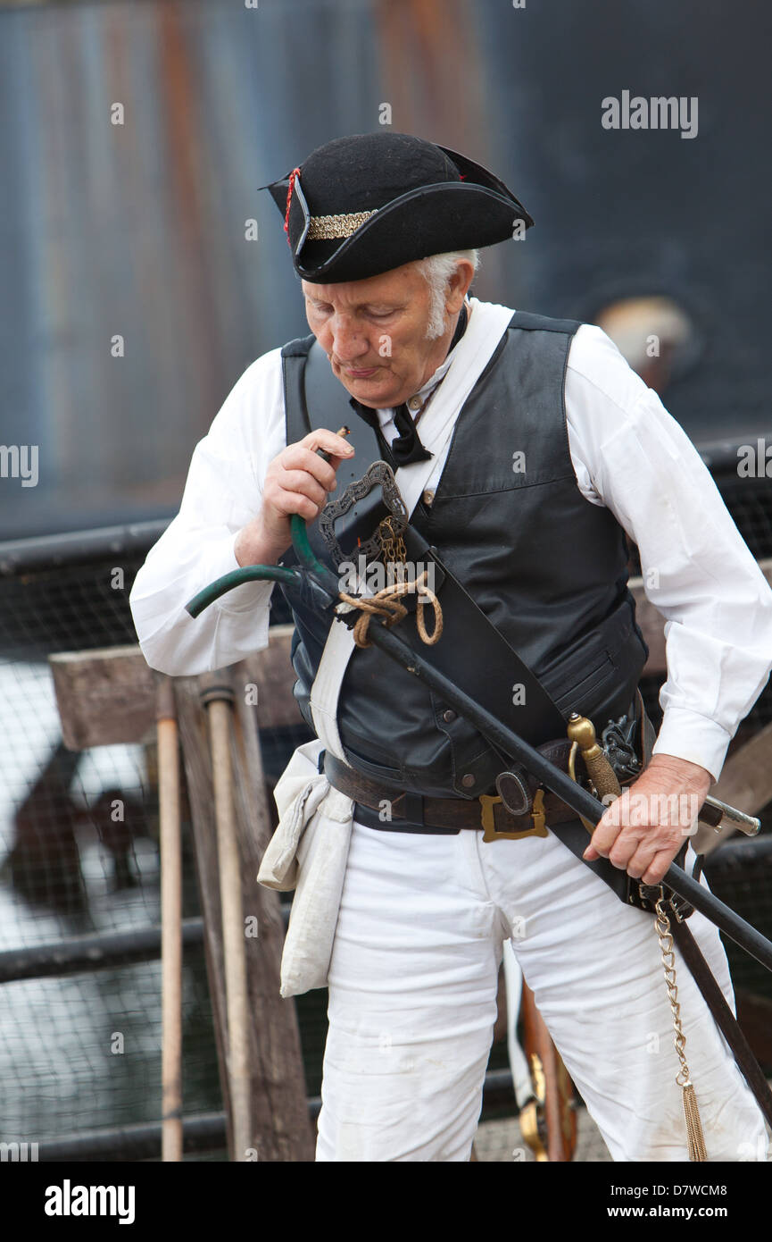 A demonstration of musketry and artillery at the Hartlepool Maritime ...