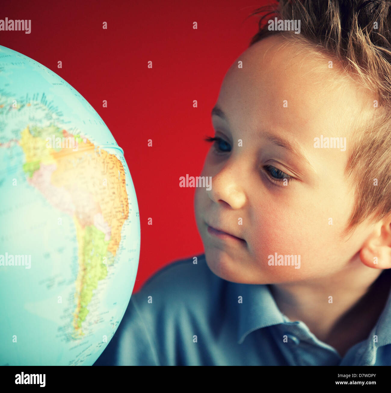 Boy looking school hi-res stock photography and images - Alamy