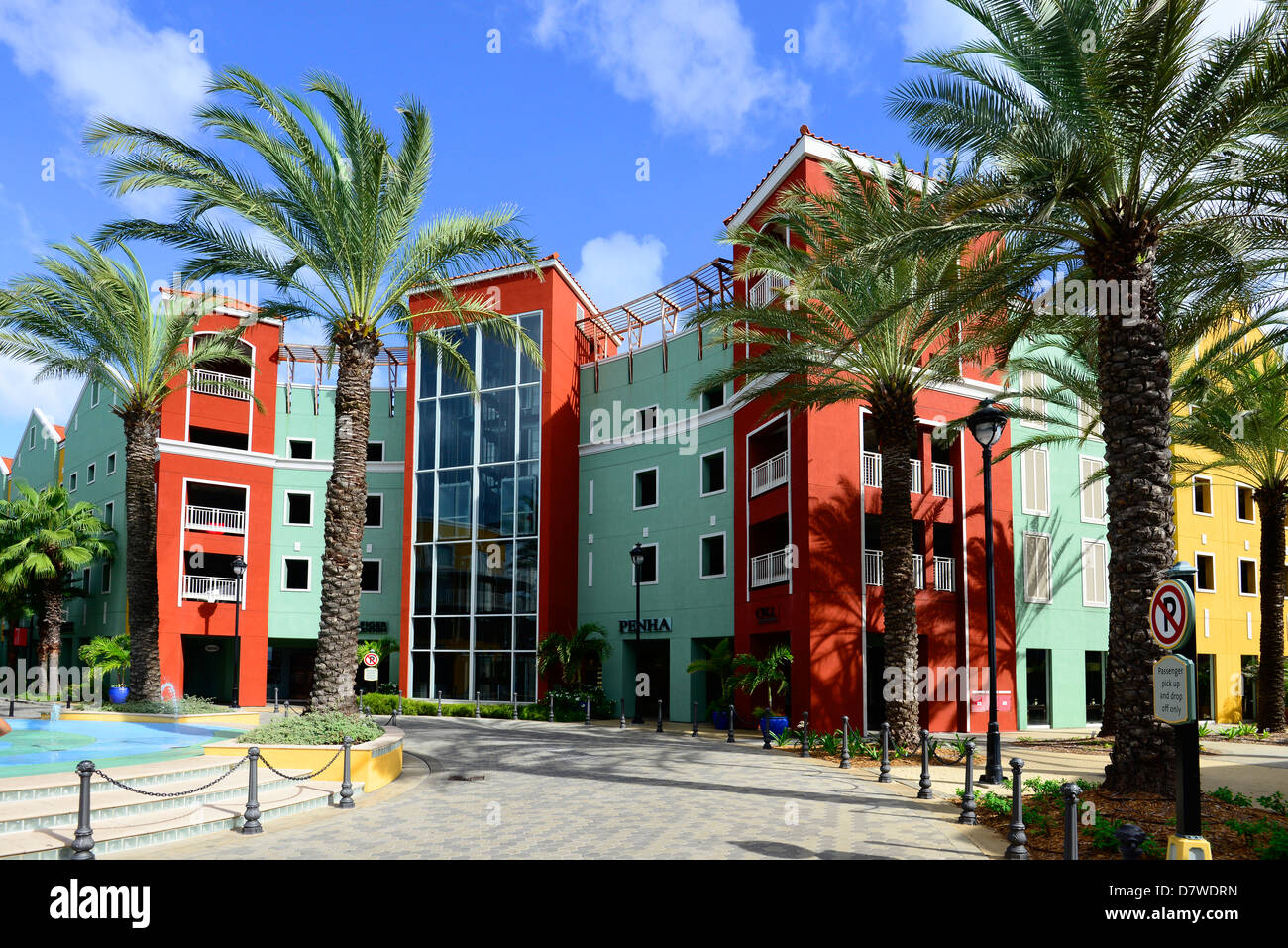 New Development Willemstad Curacao Curaҫao Dutch Caribbean Island ...