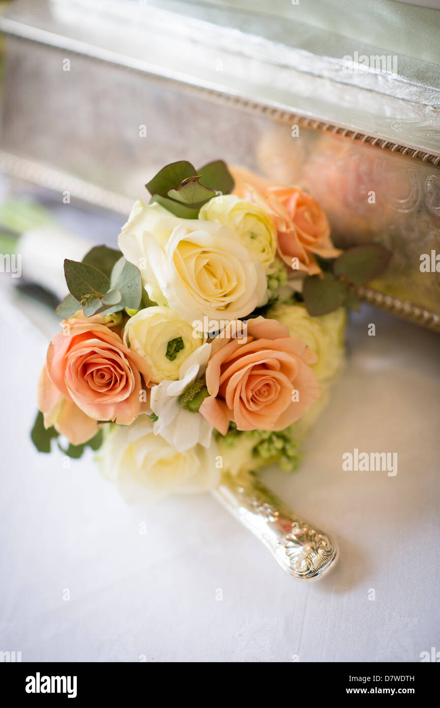 Bouquet of flowers - Getting married - wedding day details, UK Stock ...