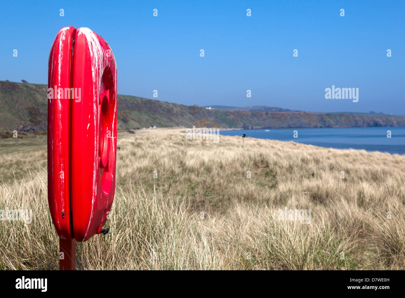 St Cyrus nature reserve beach. East Coast N.Scotland UK Stock Photo - Alamy