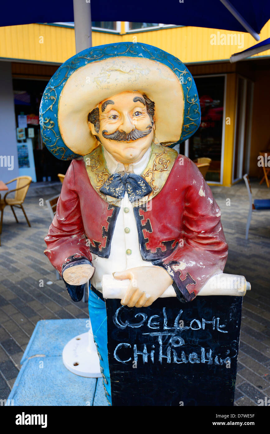 Mexican Restaurant Entrance Statue Rif Fort Willemstad Curacao Curaҫao ...
