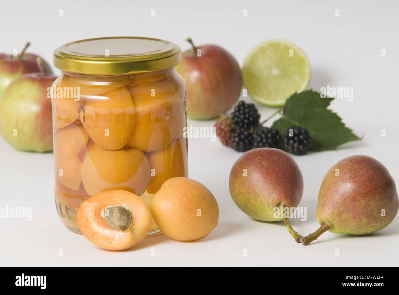 Pear preserve fruit hi-res stock photography and images - Alamy