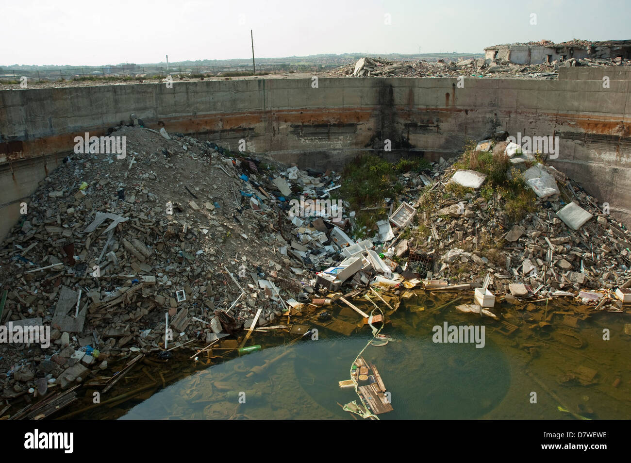 Steetley Magnesite Works Stock Photo - Alamy