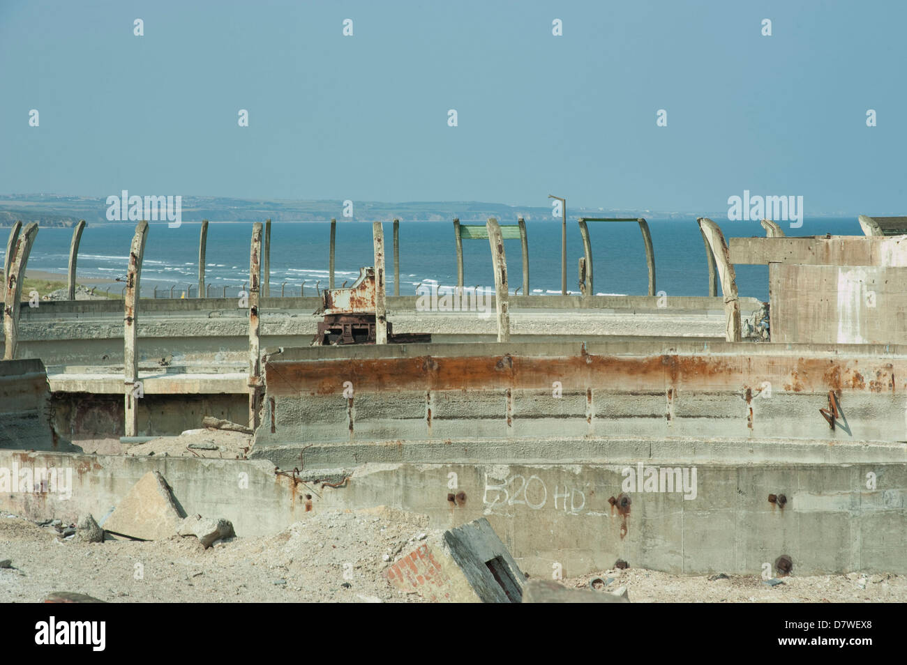 Steetley Magnesite Works Stock Photo - Alamy