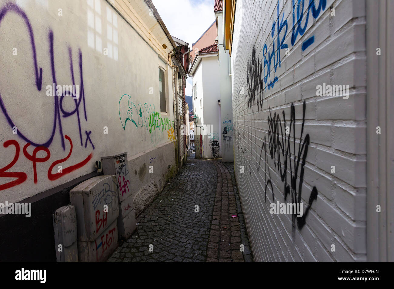 Graffiti bergen hi-res stock photography and images - Alamy