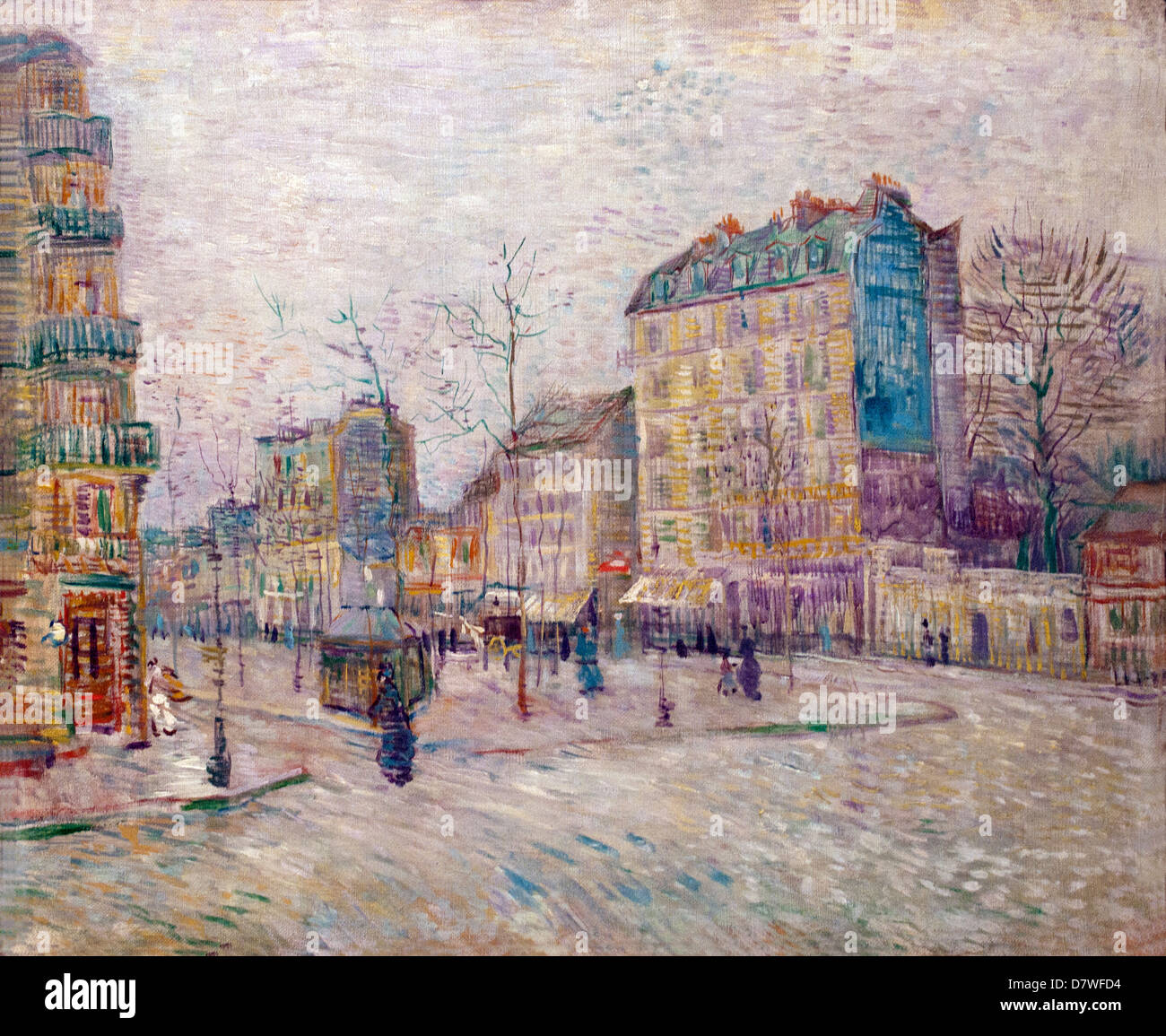 Boulevard de Clichy ( Paris ) 1887 Vincent van Gogh 1853 - 1890 Dutch ...