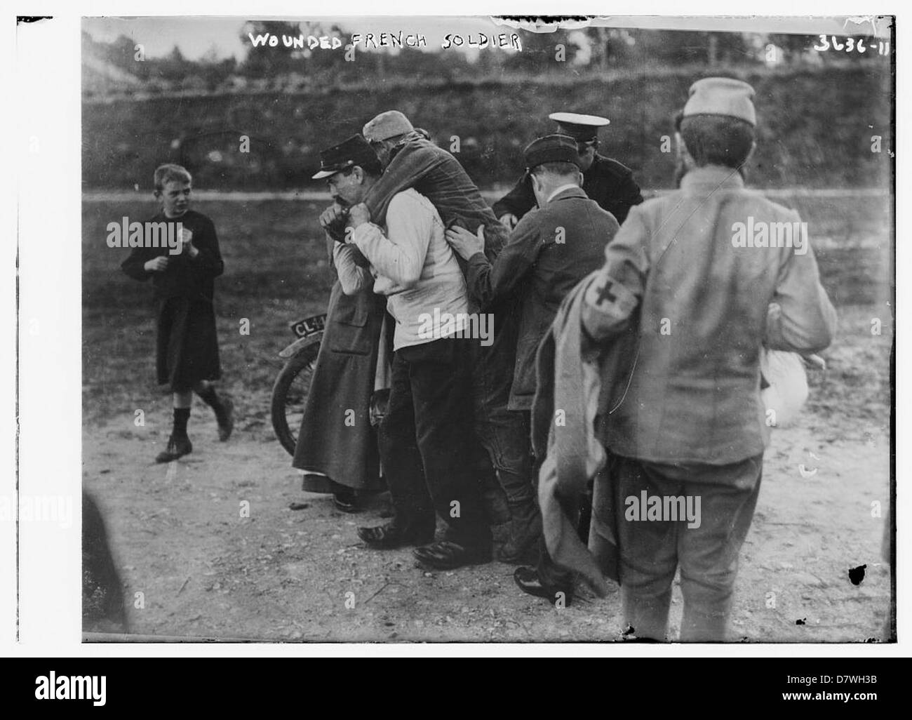 This historical image, preserved by the Library of Congress, shows a ...