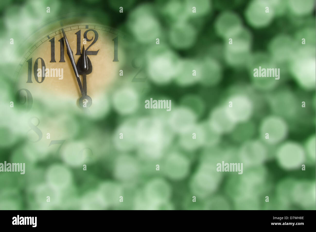 new year clock Stock Photo - Alamy