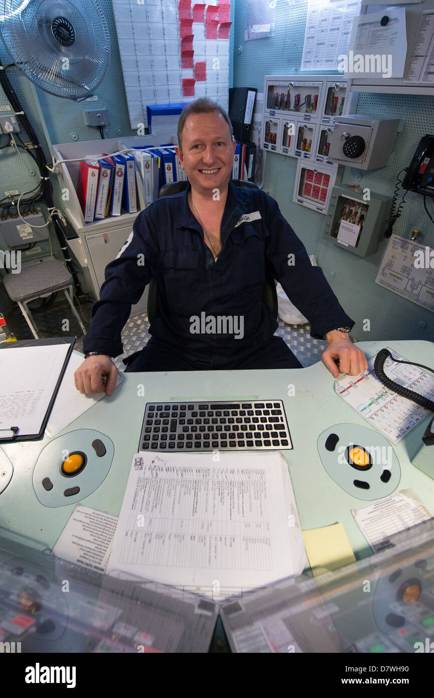 The Ships Control Center (SCC) on board the Royal Navy Type 45 ...