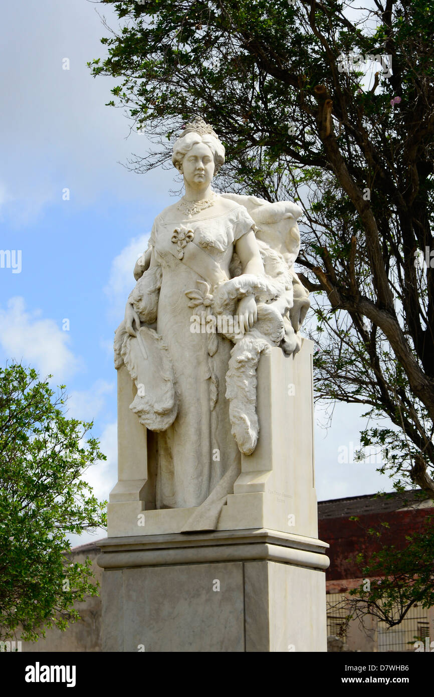 Queen Wilhelmina Statue, Park, Willemstad Curacao Curaҫao Dutch ...