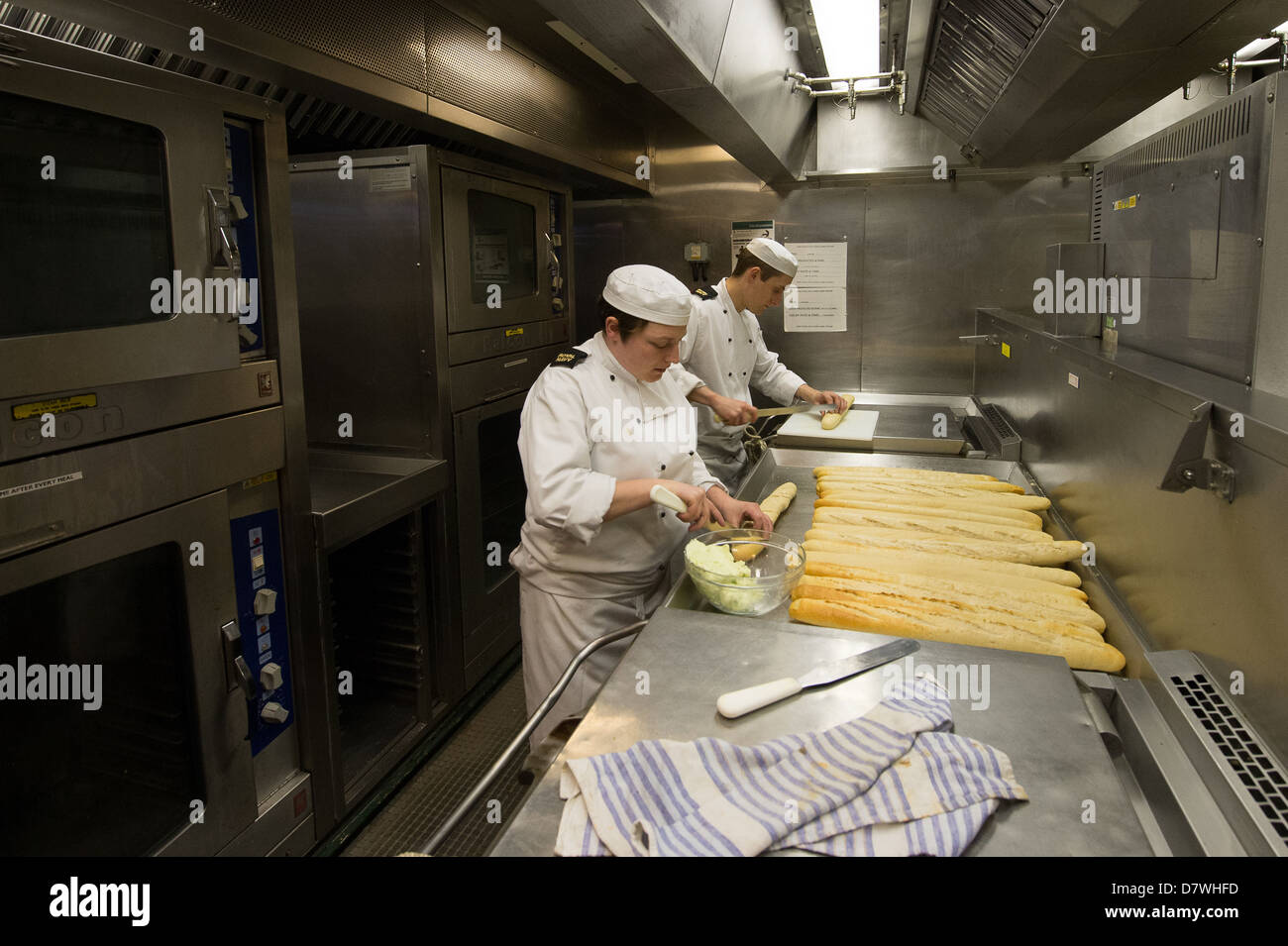 Ship kitchen galley hi-res stock photography and images - Alamy
