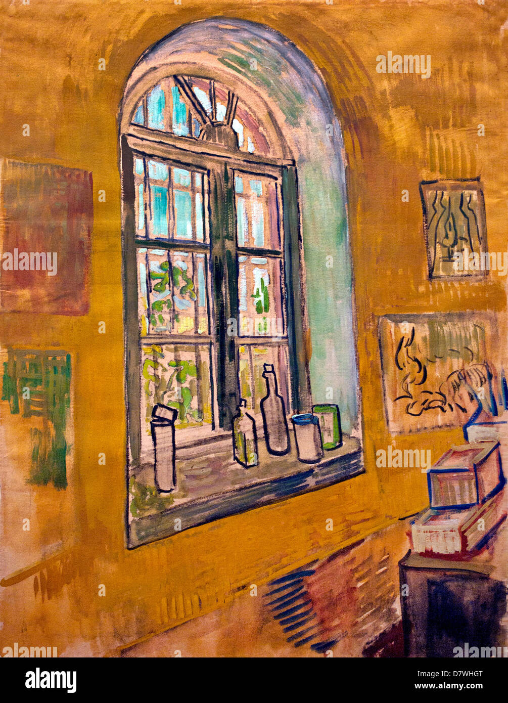 Window in the Studio 1889 Vincent van Gogh 1853 - 1890 Dutch ...