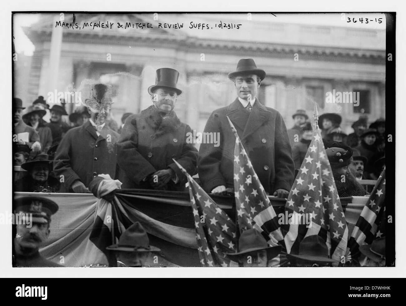 This historical document from the Library of Congress features a review ...