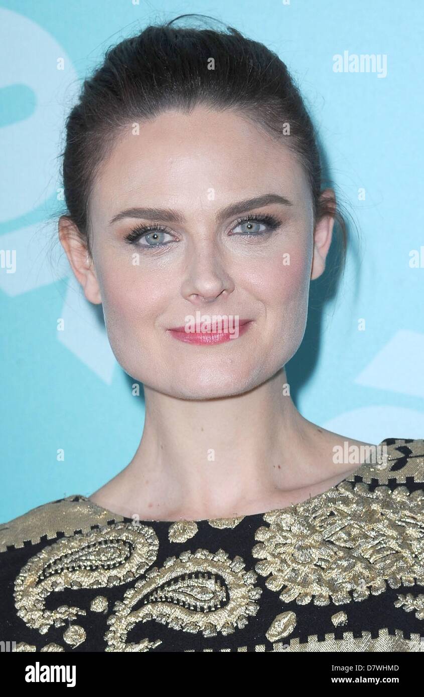 New York, USA. 13th May 2013. Emily Deschanel at arrivals for FOX ...