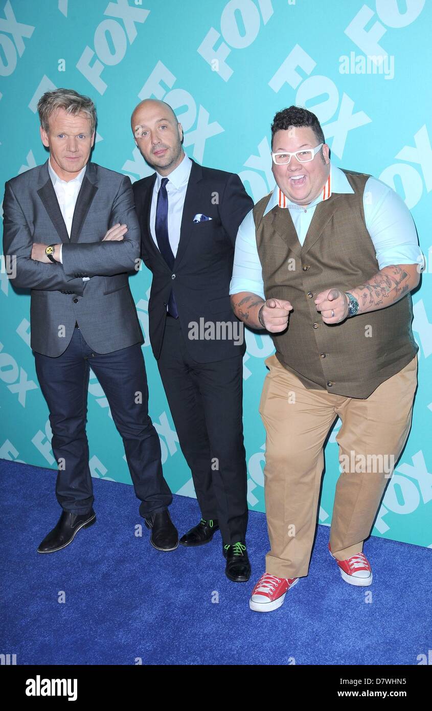 New York, USA. 13th May 2013. Gordon Ramsey, Joe Bastianich, Graham ...