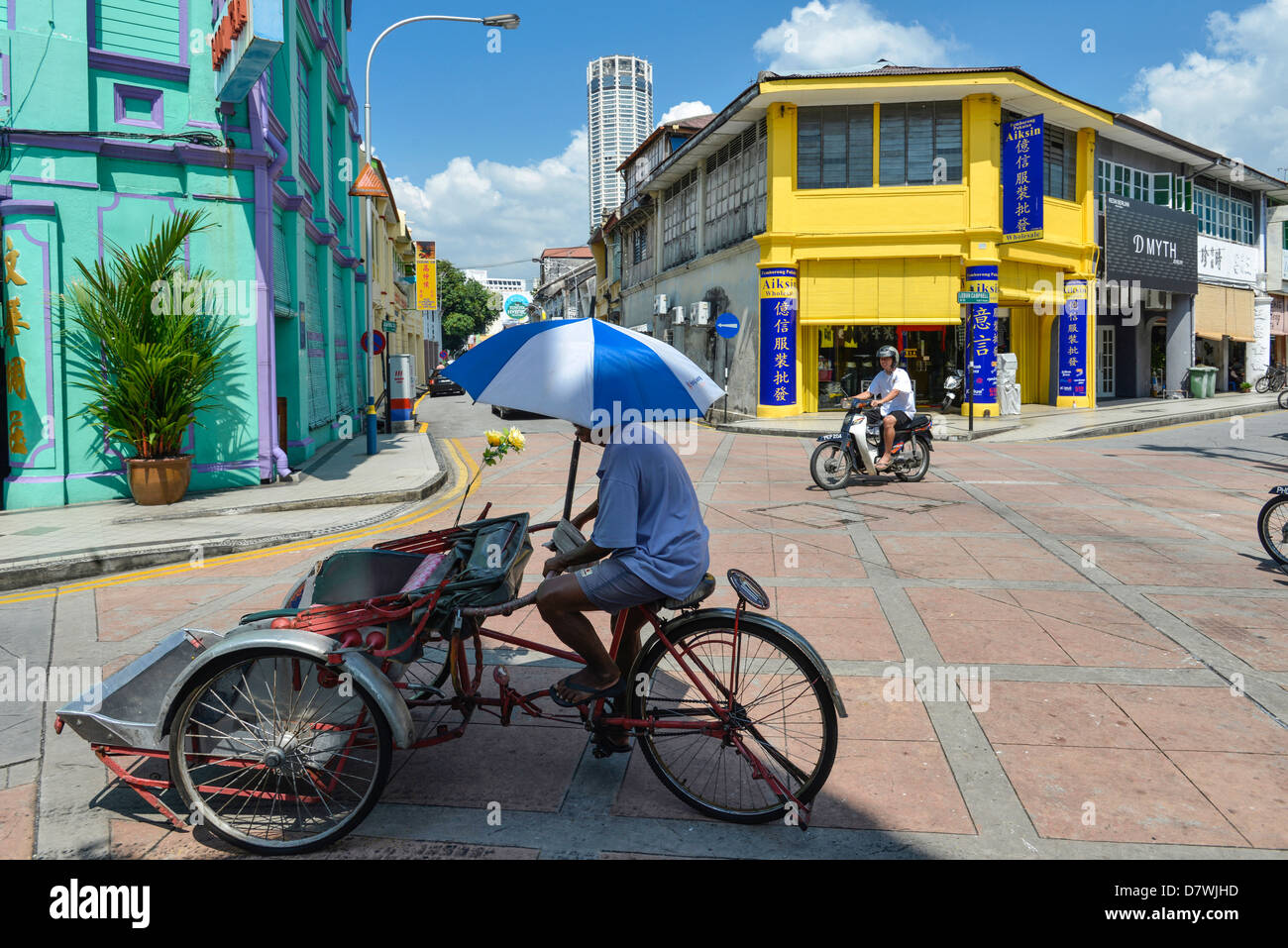 Georgetown chinatown penang malaysia hi-res stock photography and ...