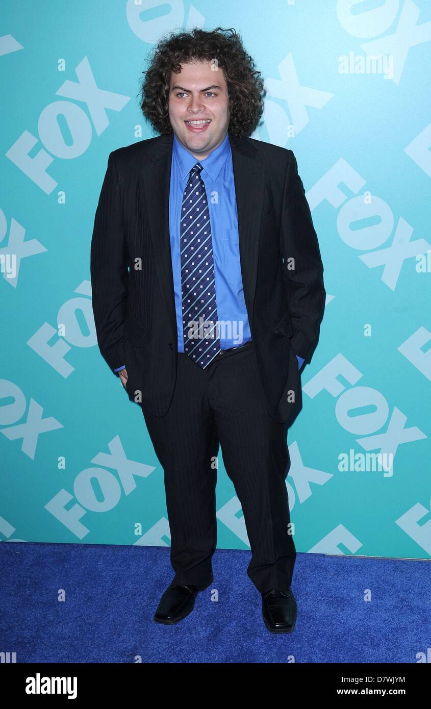 New York, USA. 13th May 2013. Dustin Ybarra at arrivals for FOX Network ...