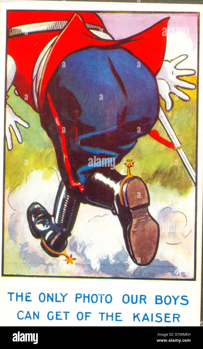 Kaiser wilhelm cartoon hi-res stock photography and images - Alamy