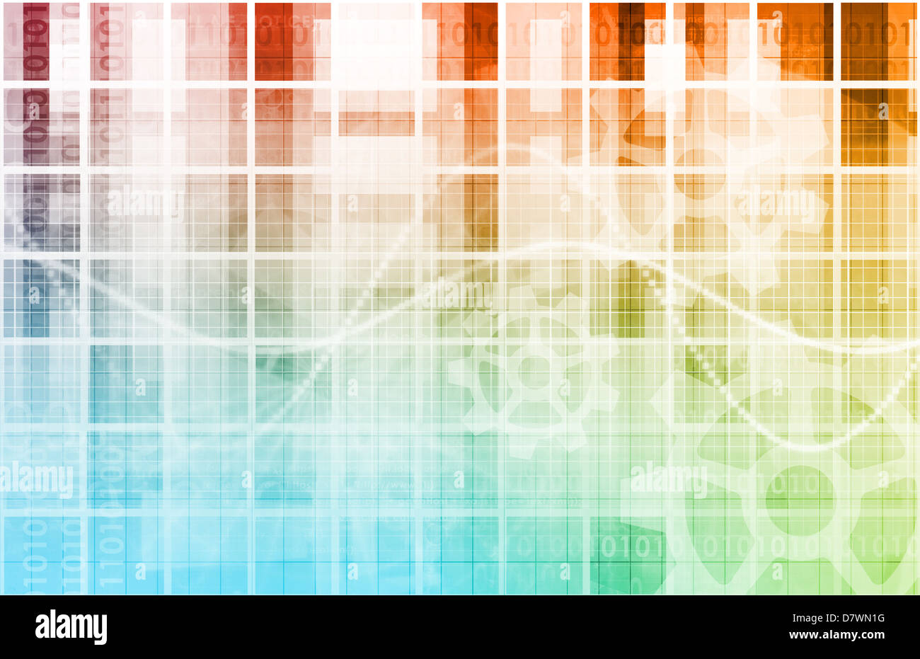 Web Application Database System in 3d Background Stock Photo - Alamy