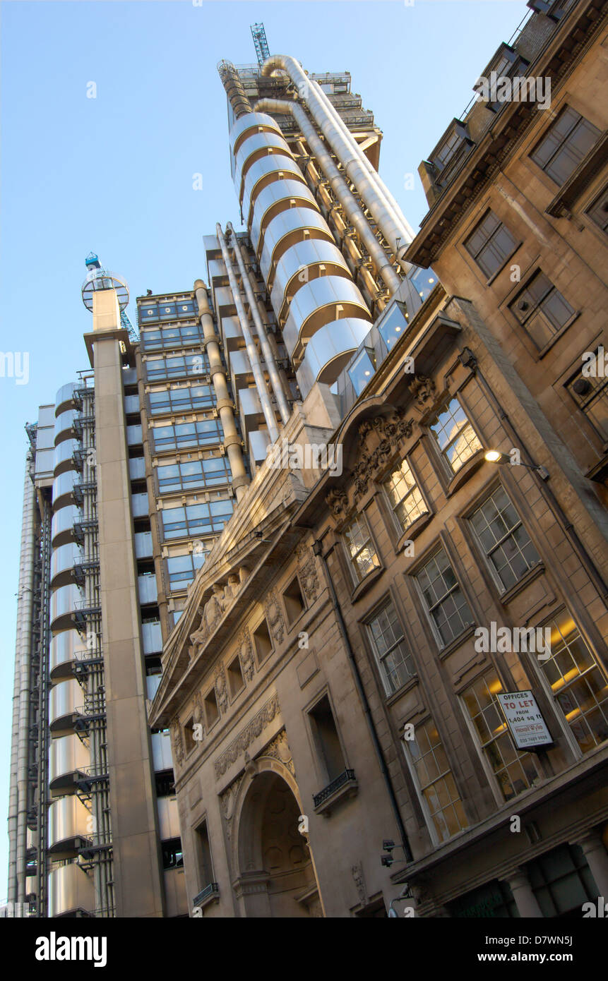 The Lloyds building in the City of London, England Stock Photo - Alamy