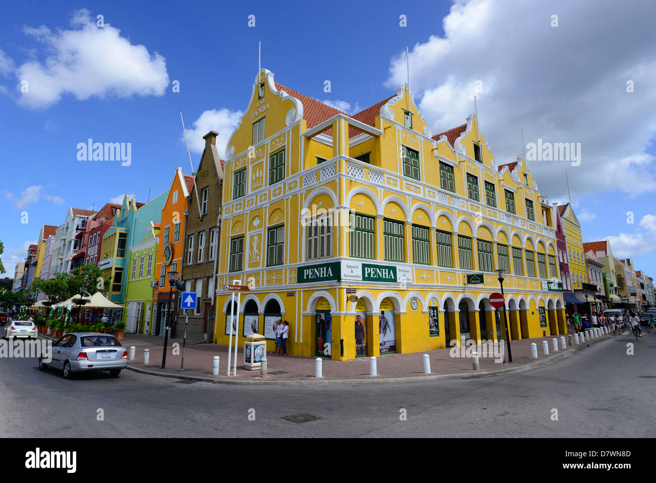 Penha Historical Building Willemstad Curacao Curaҫao Dutch Caribbean ...