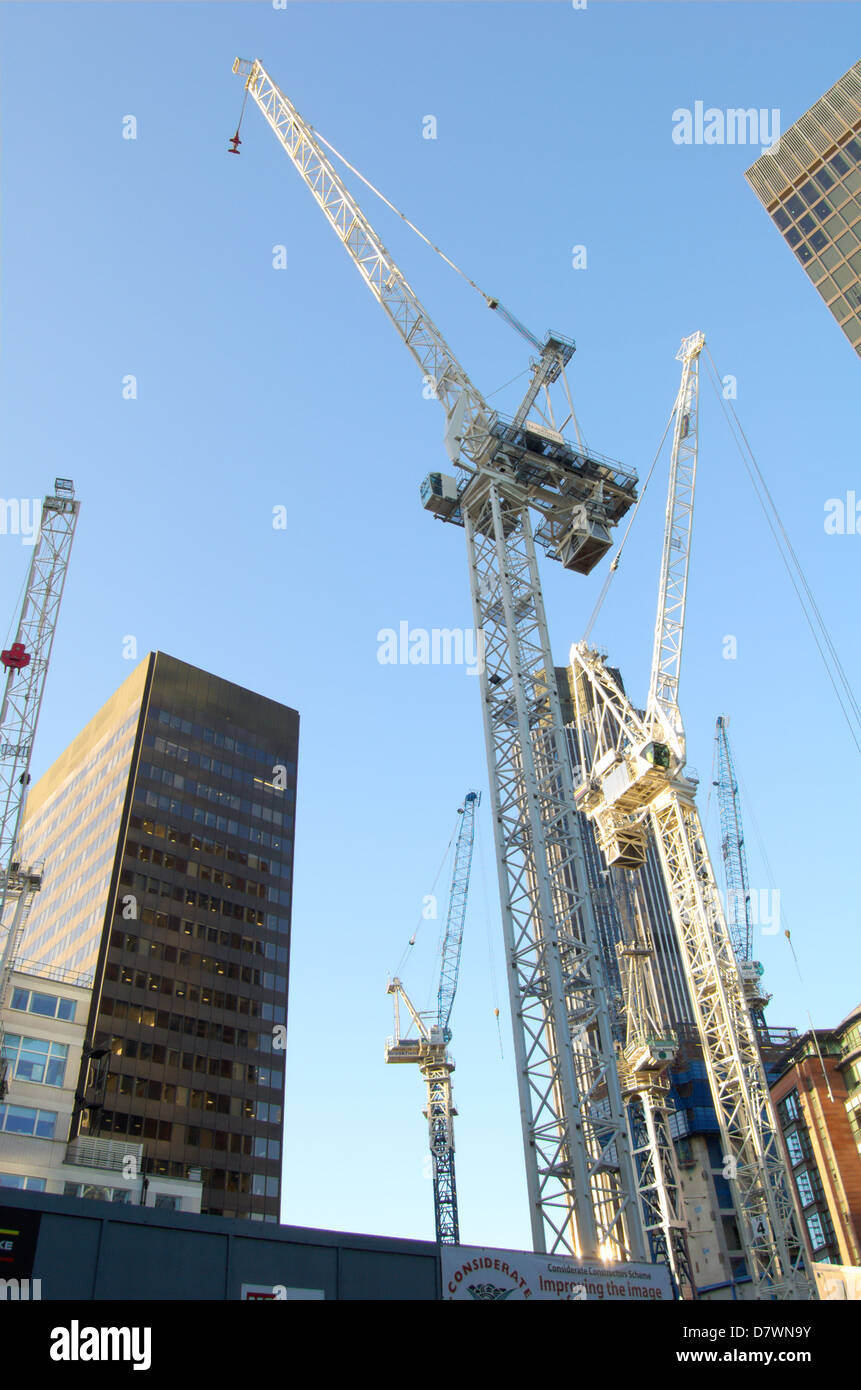 Building site in the City of London, England Stock Photo - Alamy