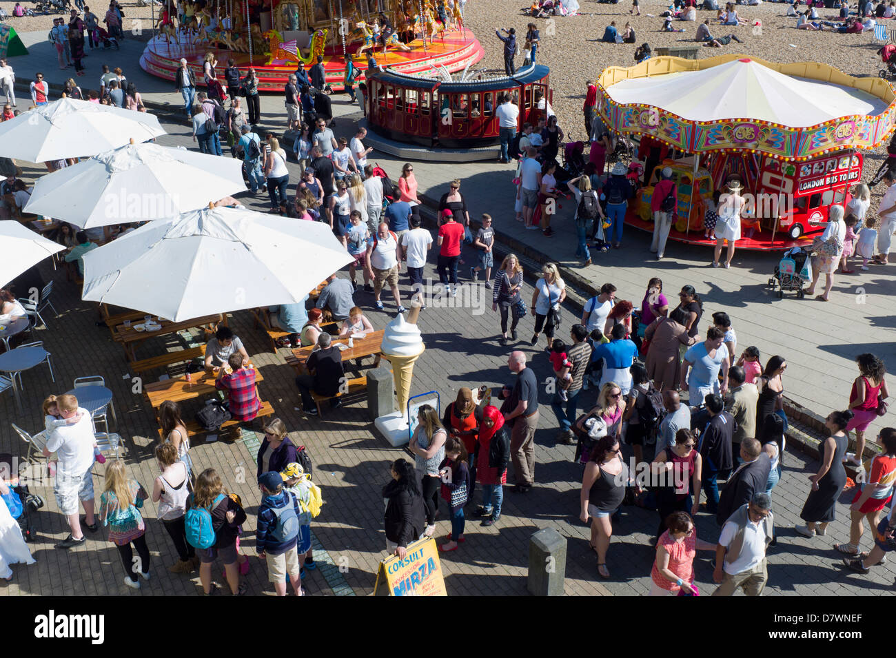 Crowded Bank Holiday Beach High Resolution Stock Photography and Images ...