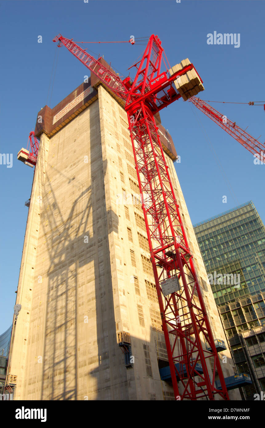 Construction site in the City of London, England Stock Photo - Alamy