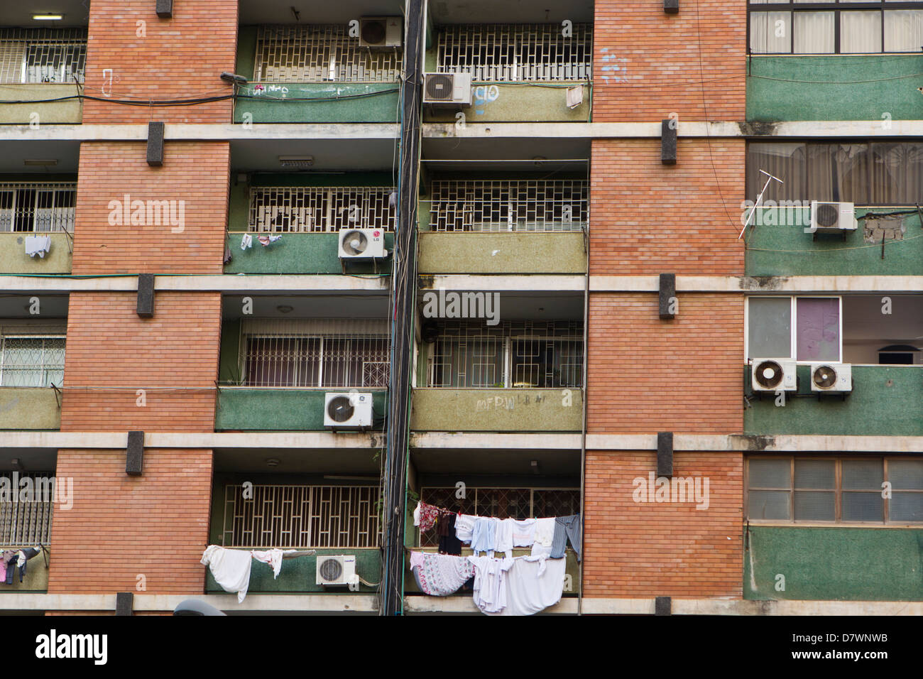 Building in Luanda, Angola Stock Photo - Alamy
