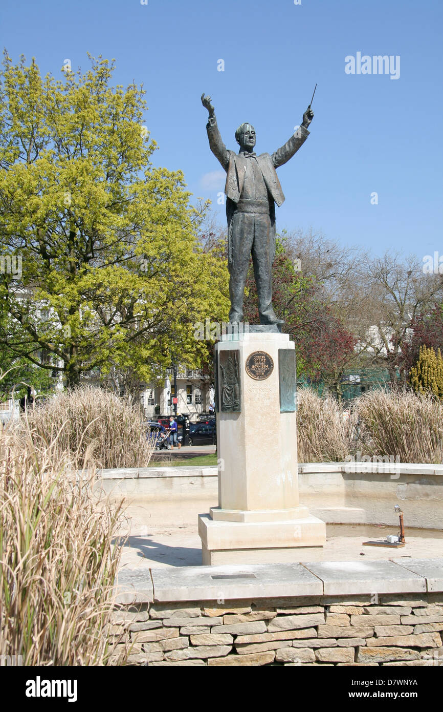 Gustav Holst memorial statue Imperial Gardens Cheltenham ...