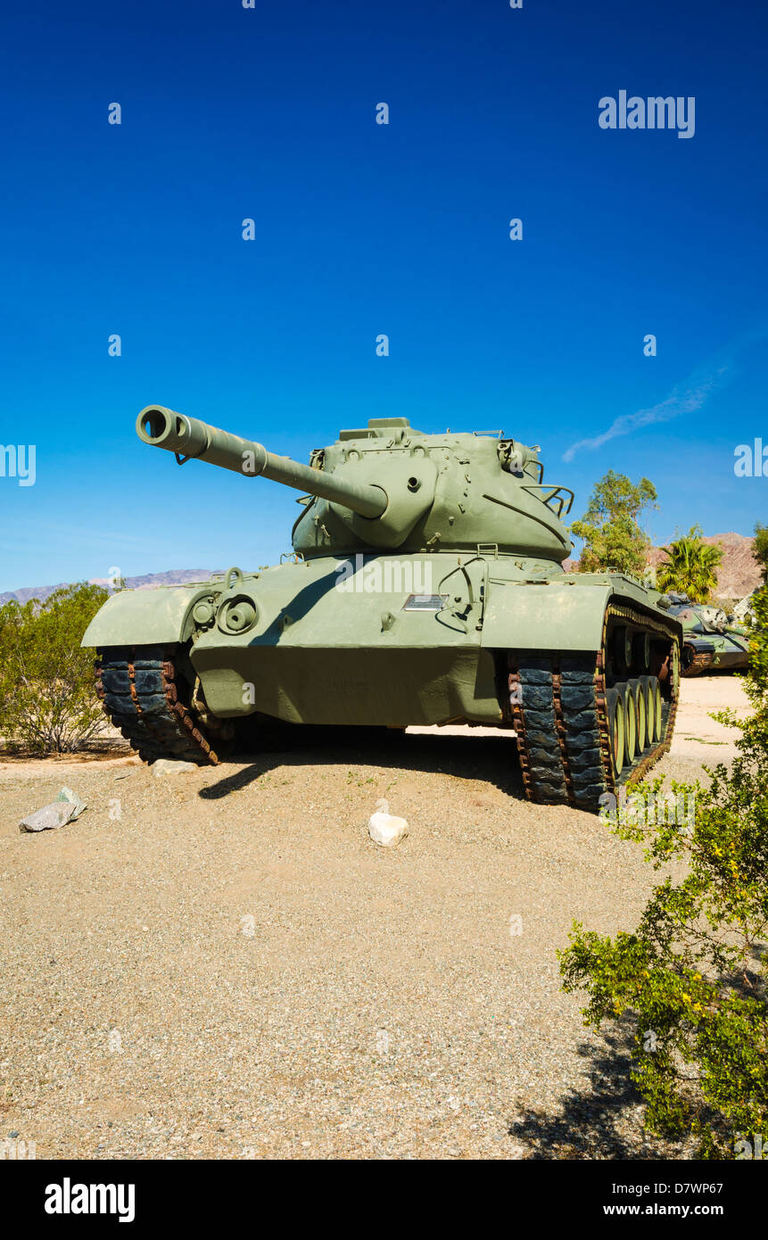 WWII Army tank at the General Patton Memorial Museum, Indio, California ...