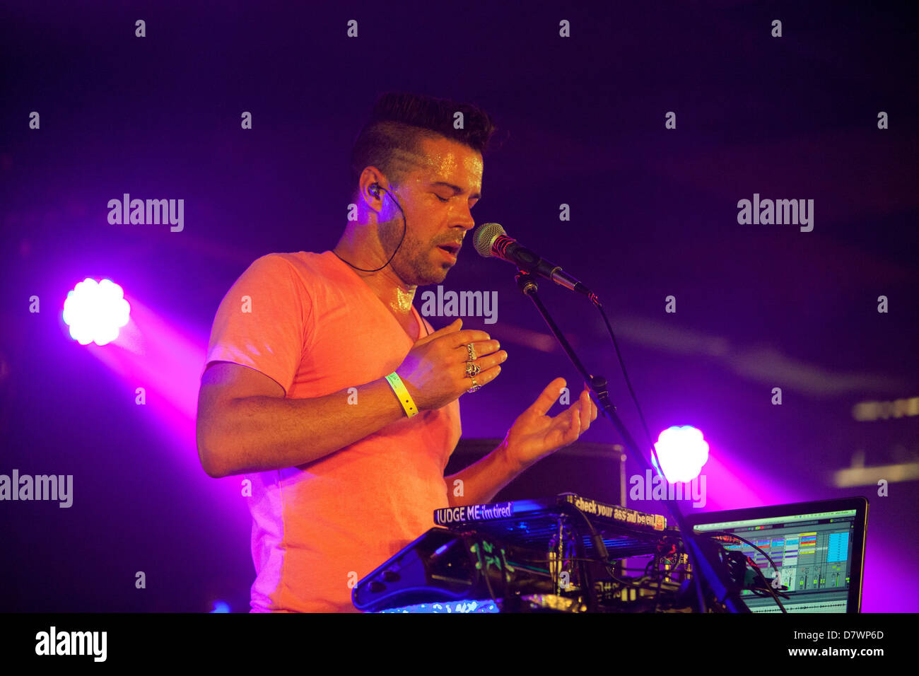 Doseone, (rapper, producer, poet and artist) performing at All Tomorrow ...