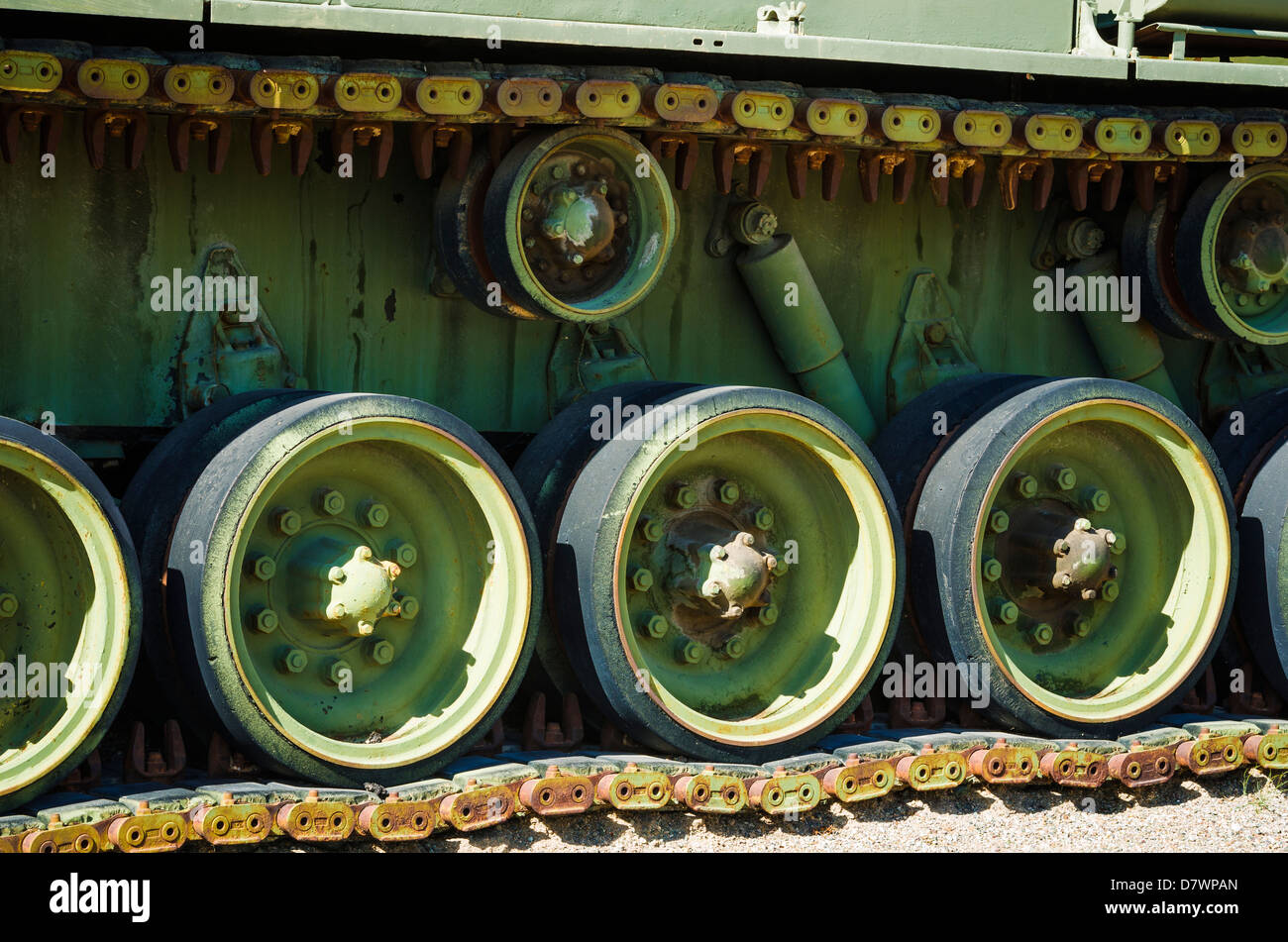 WWII Army tank at the General Patton Memorial Museum, Indio, California ...