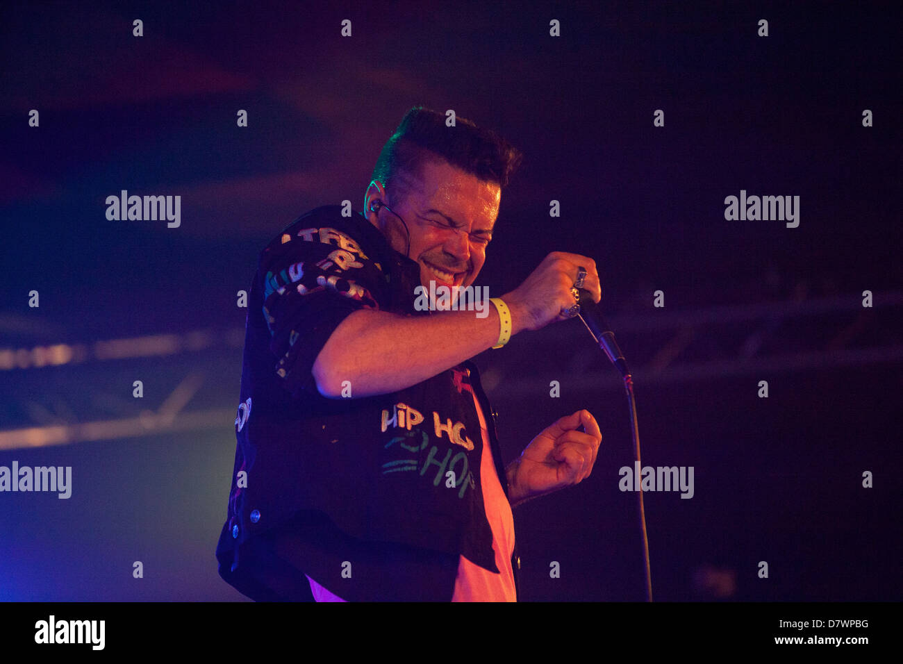 Doseone, (rapper, producer, poet and artist) performing at All Tomorrow ...