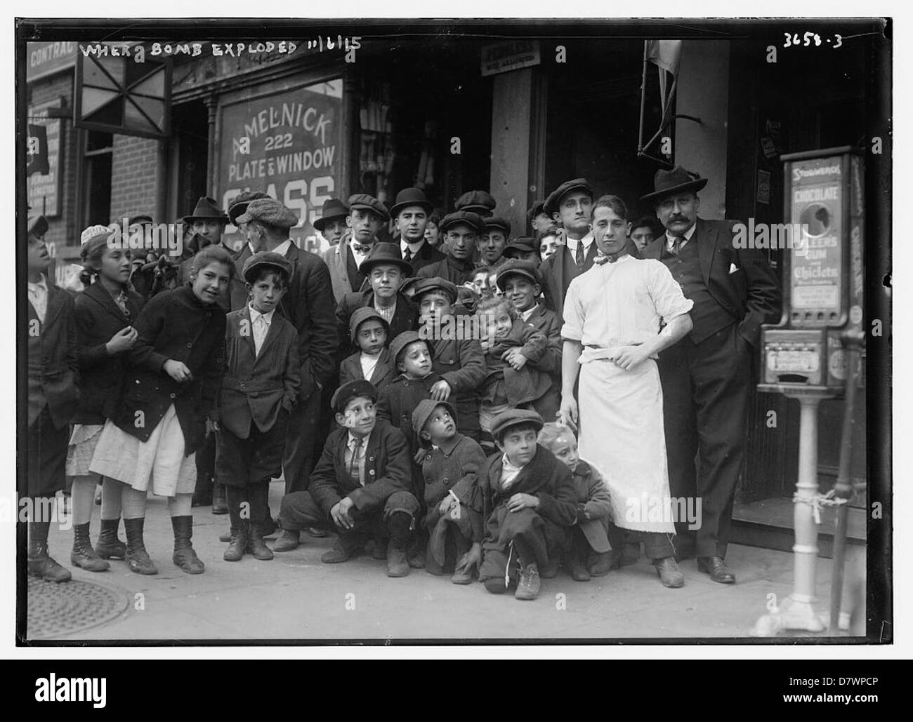 This historical photograph from the Library of Congress captures a ...