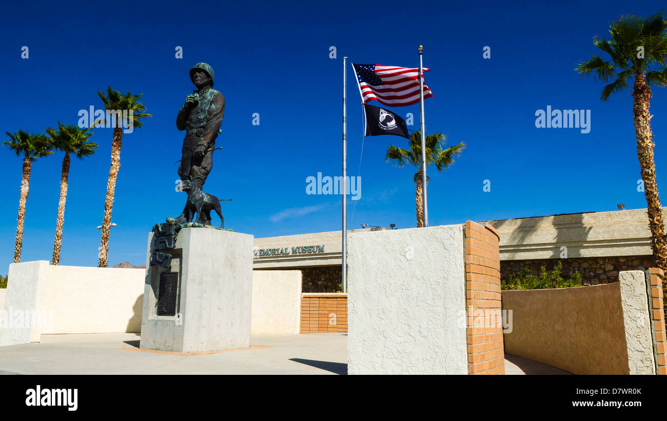 Statue of General Patton, General Patton Memorial Museum, Indio ...