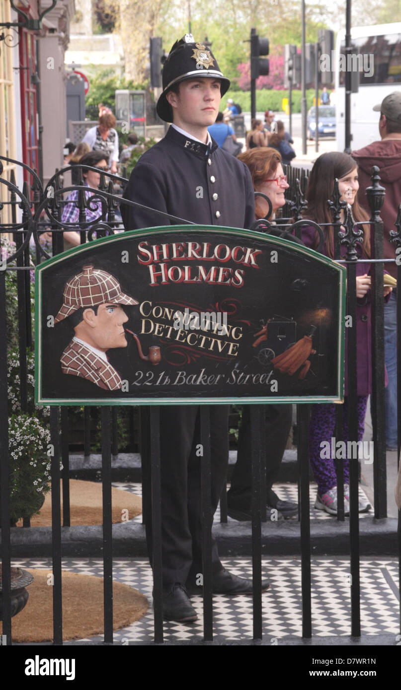 The Sherlock Holmes Museum 221b Baker Street London Stock Photo - Alamy