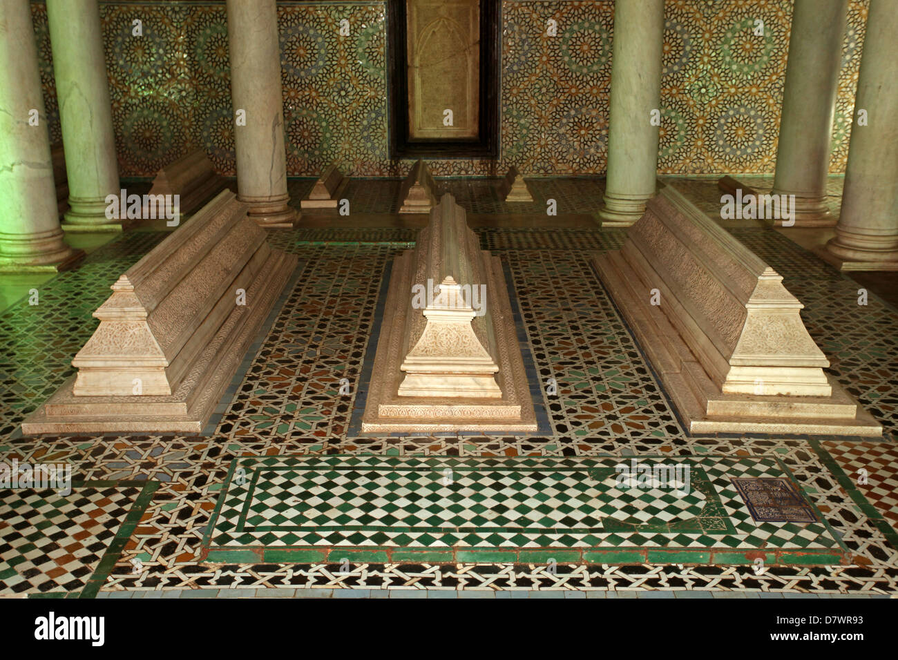 Marrakech: Saadian Tombs Stock Photo - Alamy