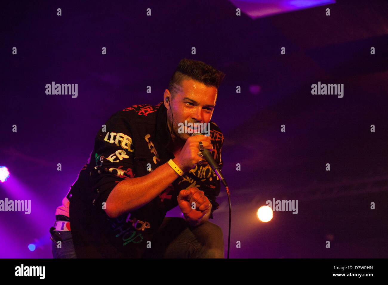 Doseone, (rapper, producer, poet and artist) performing at All Tomorrow ...