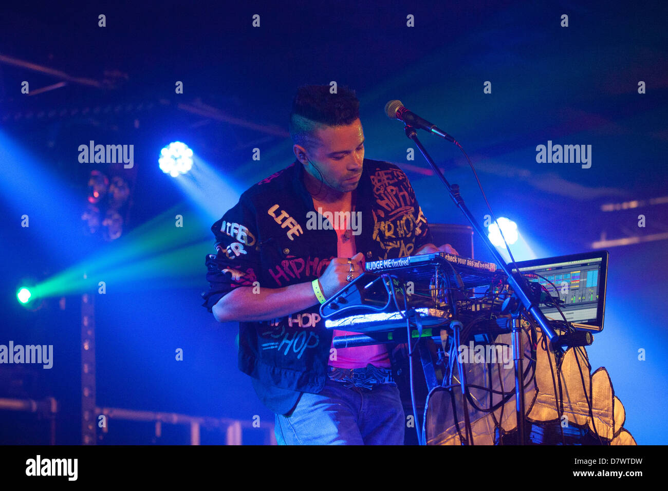 Doseone, (rapper, producer, poet and artist) performing at All Tomorrow ...