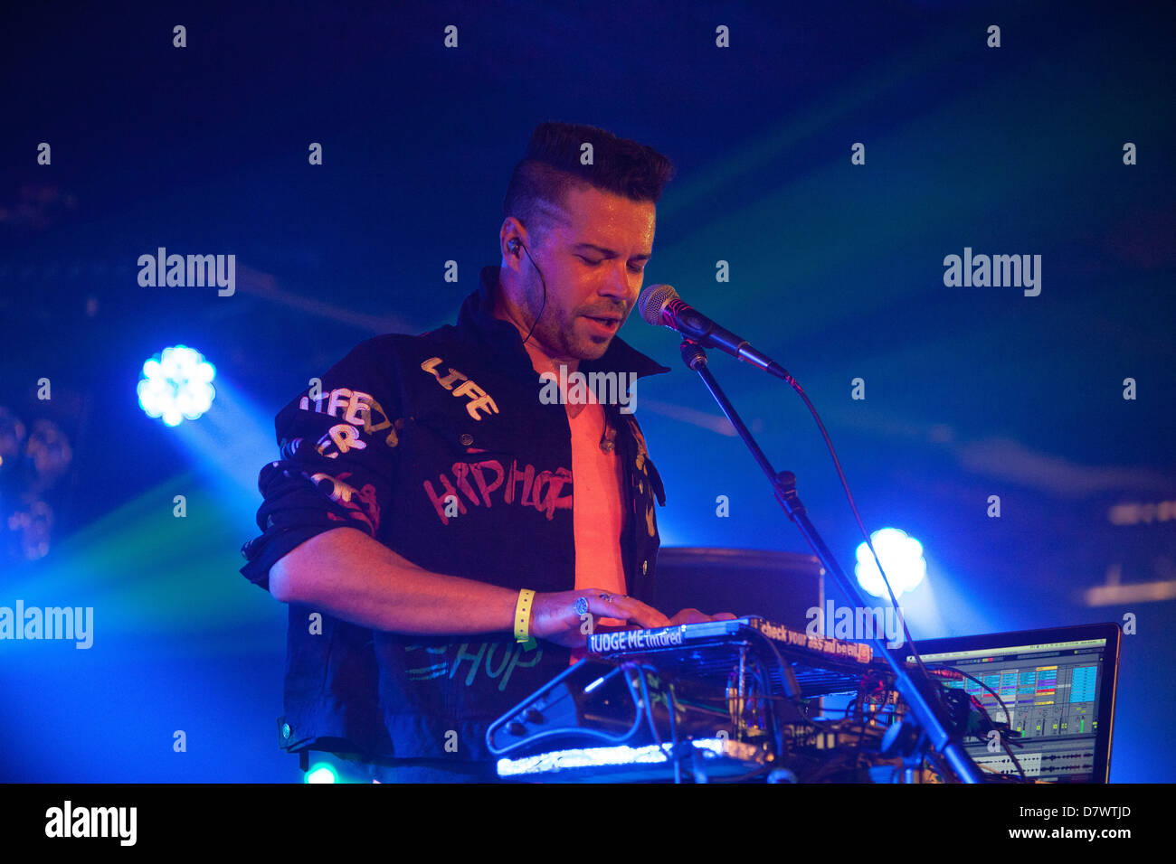 Doseone, (rapper, producer, poet and artist) performing at All Tomorrow ...