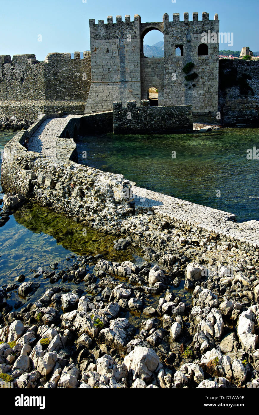Methoni town hi-res stock photography and images - Alamy